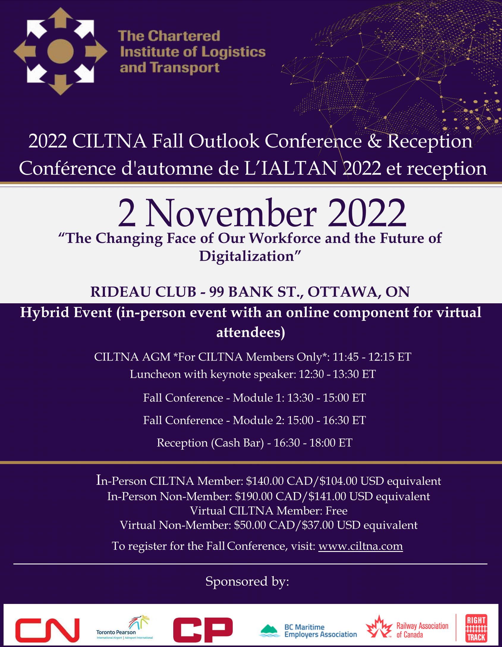 Past National Outlook Conferences - CILTNA